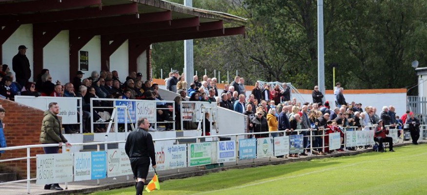 Benches for families at Llanrwst Football Club - Bayside Radio Colwyn Bay